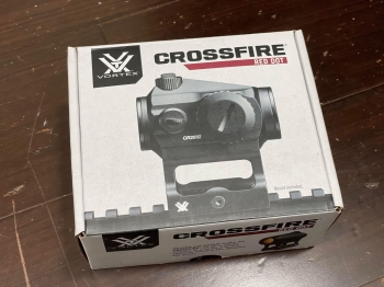 真品 VORTEX Crossfire Gen II 1X 內紅點 翔準國際生存遊戲官方網站AIRSOFT