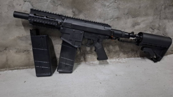 基本全新 MILISIG M17A2 漆彈槍 鎮暴槍 雙匣 翔準國際生存遊戲官方網站AIRSOFT