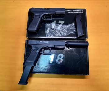 WE M4 /G17/G18(含加長彈夾消音器） 翔準國際生存遊戲官方網站AIRSOFT