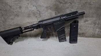 基本全新 MILISIG M17A2 漆彈槍 鎮暴槍 雙匣 翔準國際生存遊戲官方網站AIRSOFT