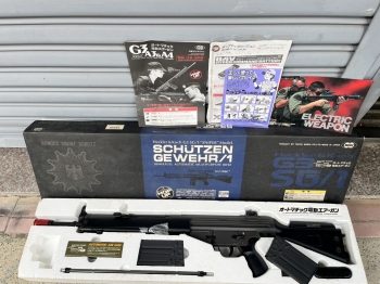 九成新 Marui H&K G3-SG1電動槍，含腳架 售價8000元一槍兩匣 翔準國際生存遊戲官方網站AIRSOFT