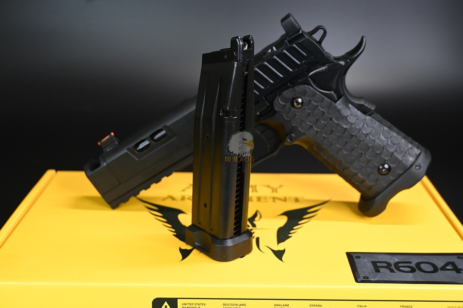 【翔準AOG】 ARMY 怒火殺神顯霸氣 STI 2011 DVC-P RMR Cut GBB (R604) 後座力 全金屬瓦斯手槍 翔準國際 ...