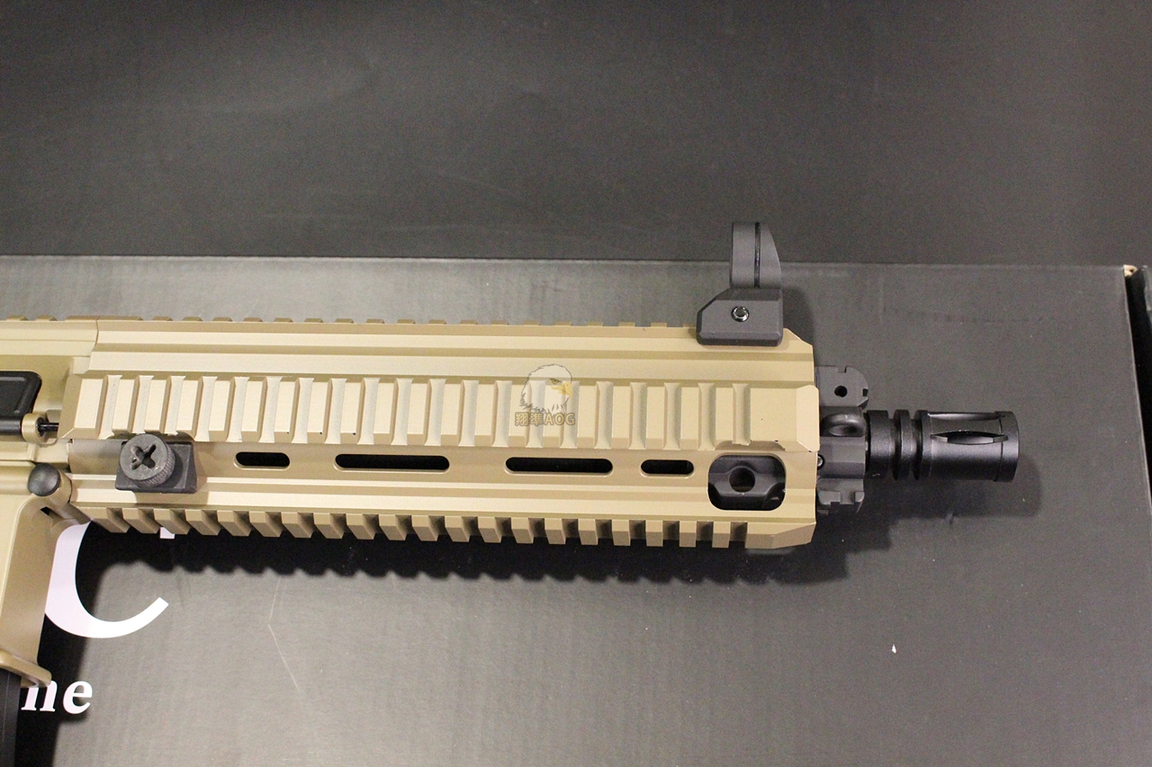 【翔準AOG】E&C HK-416D TAN 沙色 全金屬電動槍 鋼製齒輪 EC102P 10LB 翔準國際生存遊戲官方網站AIRSOFT E ...