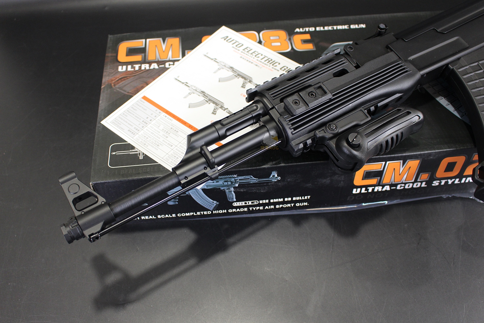 【翔準軍品AOG】CYMA AK47 Tactical with 電動槍 半金屬 司馬 DA-CM028C 翔準國際生存遊戲官方網站 ...
