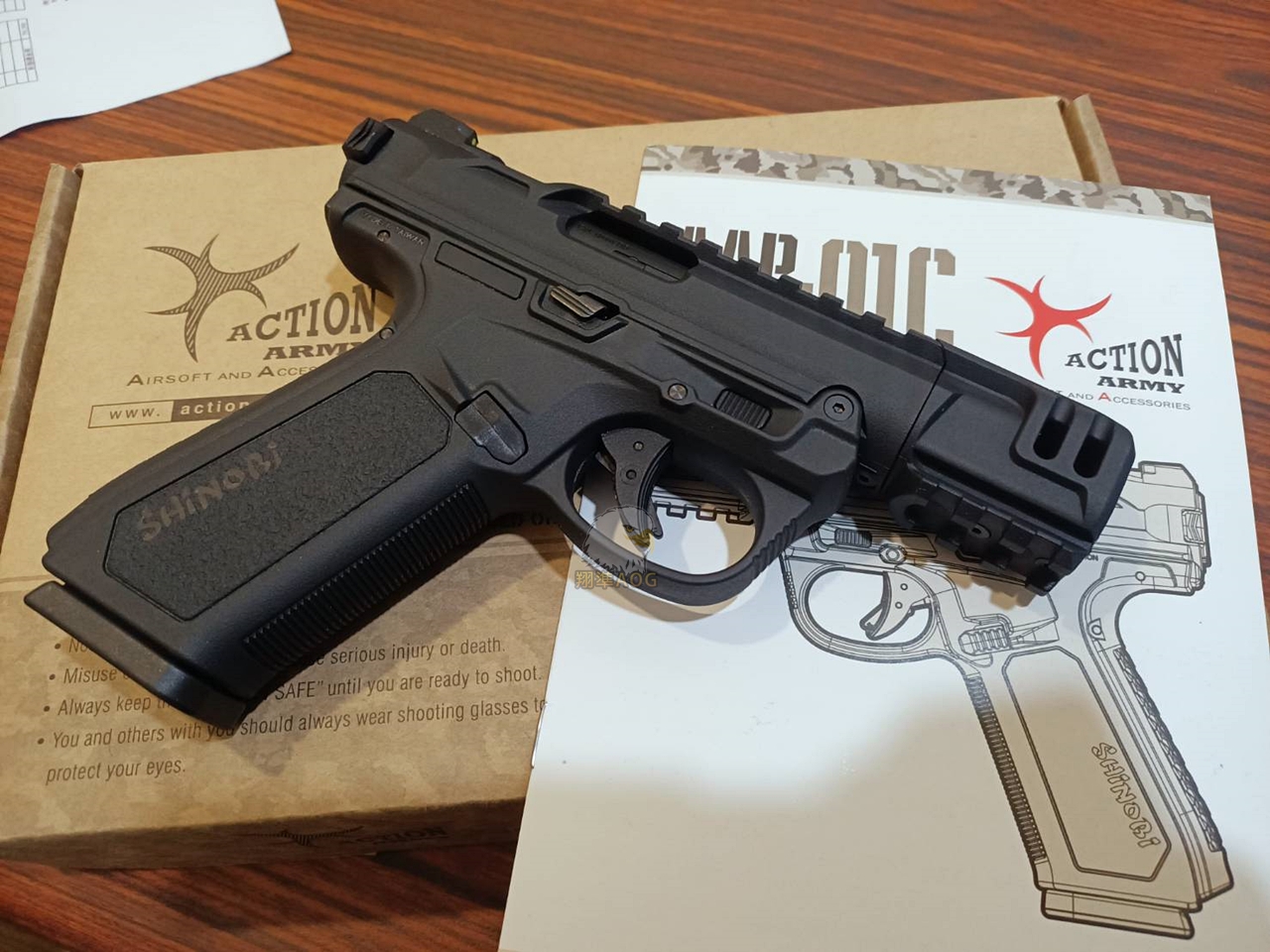 【翔準AOG】Action Army AAC AAP-01C 短版 上下魚骨 GBB 瓦斯槍 單連發 翔準國際生存遊戲官方網站AIRSOFT ...
