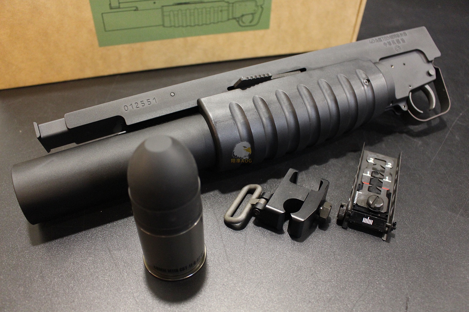 【翔準軍品AOG】DNA-國造T85榴彈發射器 Y3-008-10A 翔準國際生存遊戲官方網站AIRSOFT 榴彈發射器 國軍