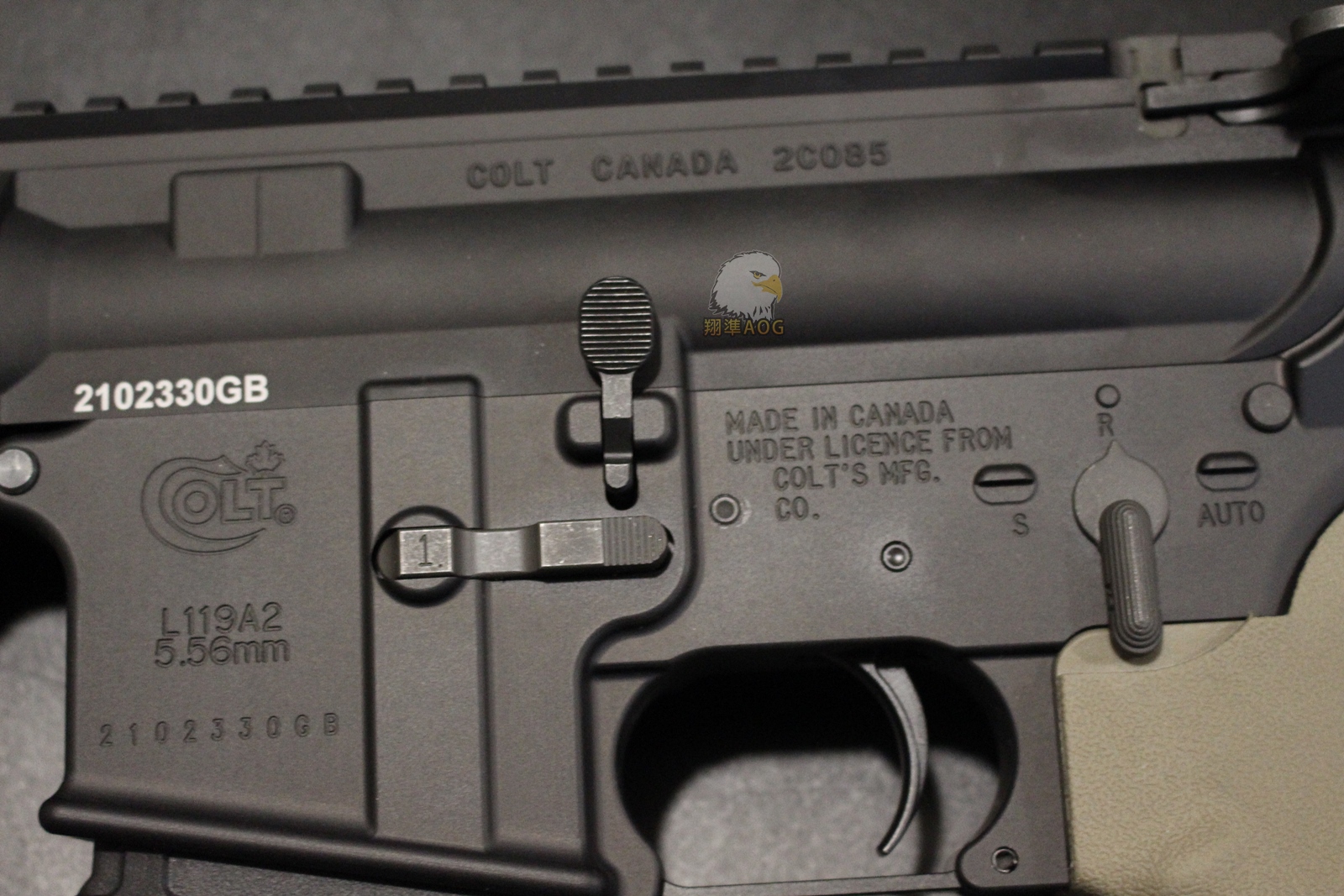 【翔準AOG】ARCHWICK - L119A2 GBB氣動槍 後座力 CNC槍身 （GHK系統/Colt授權刻印） 翔準國際生存遊戲官方網站 ...