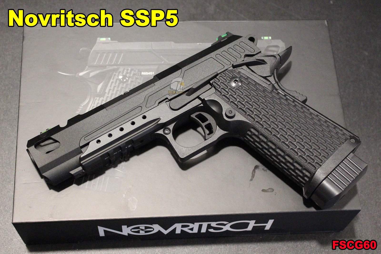 【翔準軍品AOG】Novritsch SSP5 5.1HI-CAPA GBB 瓦斯槍 CNC 固定槍管 FSCG60 翔準國際生存遊戲官方網站AIRSOFT Novritsch SSP5 HI ...