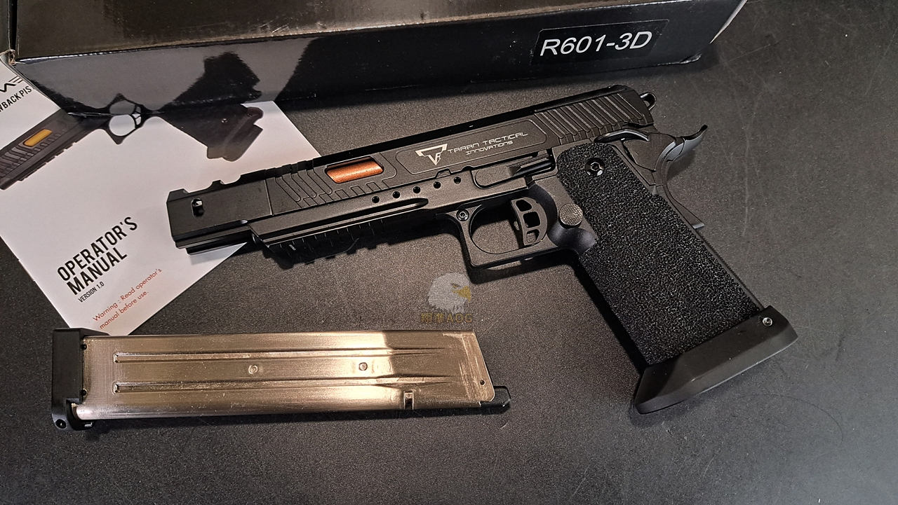 【翔準AOG】ARMY TTI 戰鬥大師(黑) JW4 Combat Master Alpha GBB 瓦斯槍 R601-3D 翔準國際生存 ...