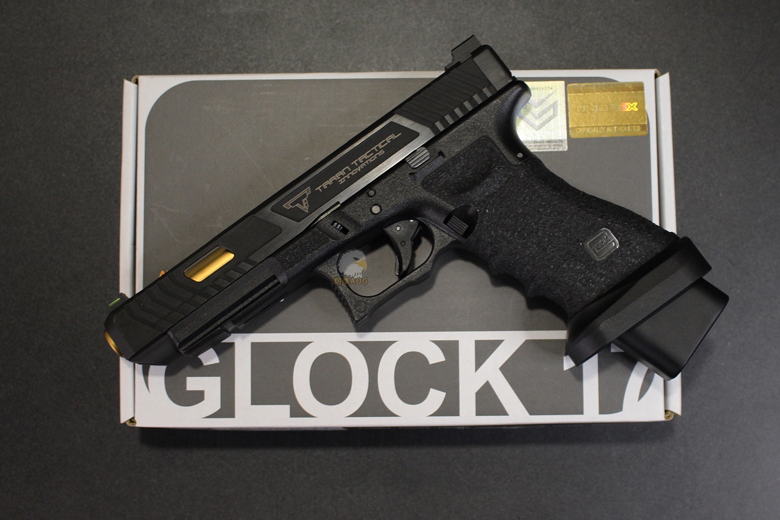 【翔準軍品AOG】預計8月底發貨 SAMOON沙漠龍 EMG／TTI GHK Glock17 瓦斯槍 GBB手槍 JW2 G34 D-05 ...