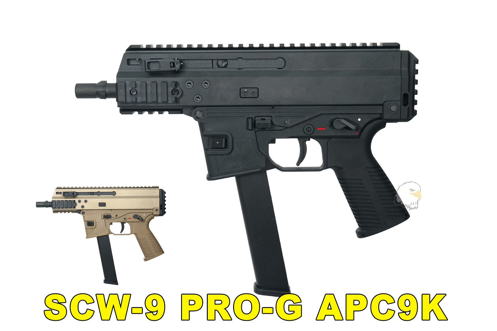【翔準AOG】SCW-9 PRO-G APC9K 沙 瓦斯衝鋒槍 GBB 長槍 0804TN氣動槍 FOR VFC彈匣 G17 翔準國際生存 ...