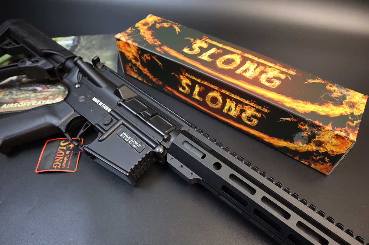 【翔準AOG】SLONG 神龍 MFF14 M-LOK M4 電動槍 黑 AEG SL-MFF-14 台灣製 長槍 高品質 耐用 輕鬆升級 翔 ...
