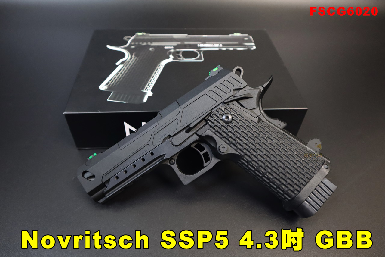 【翔準AOG】Novritsch SSP5 4.3吋 GBB 瓦斯槍 HPA SQB 分離式滑套瞄具座 FSCG6020 手槍 Hi-Capa 翔準國際生存遊戲官方網站AIRSOFT ...