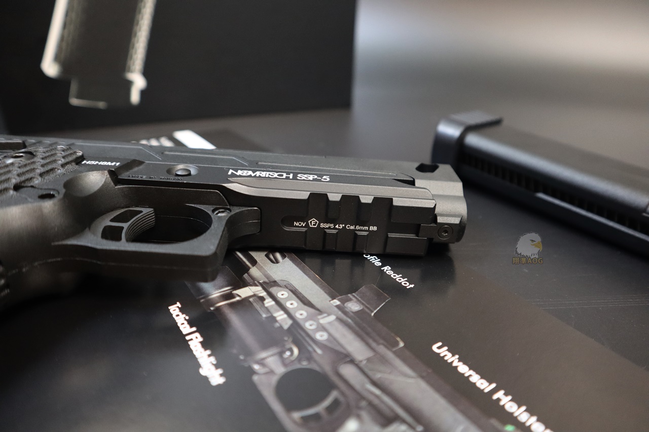 【翔準AOG】Novritsch SSP5 4.3吋 GBB 瓦斯槍 HPA SQB 分離式滑套瞄具座 FSCG6020 手槍 Hi-Capa ...