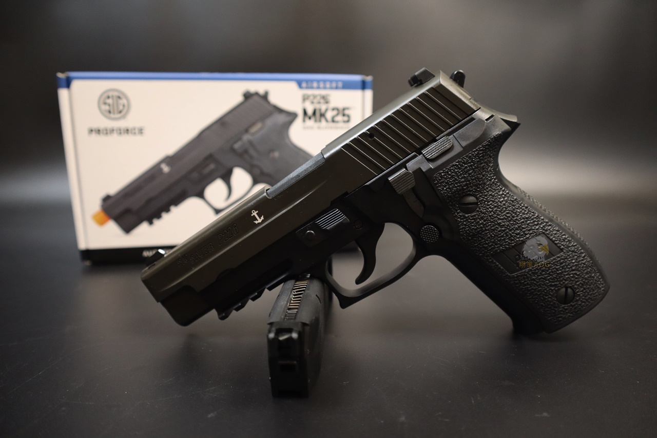 【翔準AOG】現貨收售 VFC SIG SAUER P226 MK25 授權刻字 金屬滑套 瓦斯手槍 08-09H1F 海軍 經典 海豹 ...