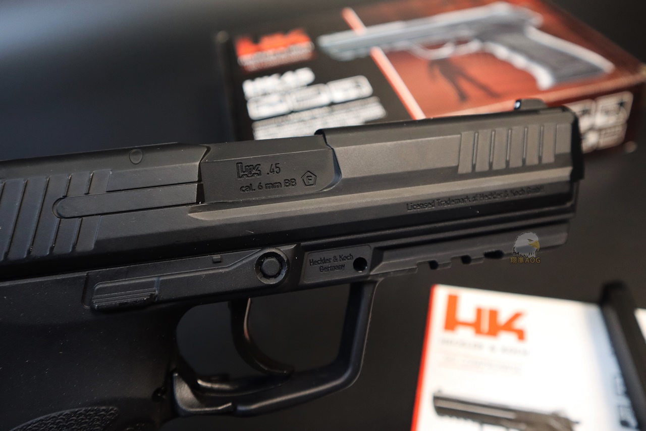 【翔準AOG】WG UMAREX HK45 CO2槍 直壓槍 授權刻字 D-08-09CE CO2手槍 不回膛 短槍HK.45 CO2手槍 翔 ...