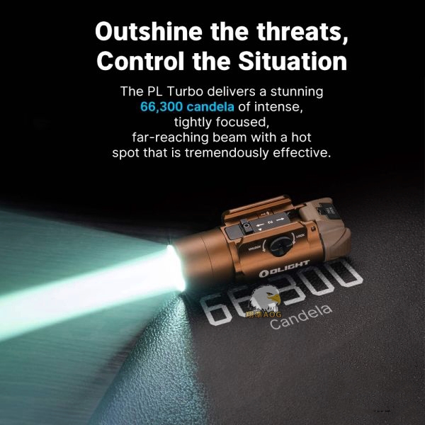 【翔準】OLIGHT PL Turbo 800流明 515米 戰術槍燈 聚泛光 PICATINNY/GLOCK導軌 翔準軍品生存遊戲BB槍玩具 ...