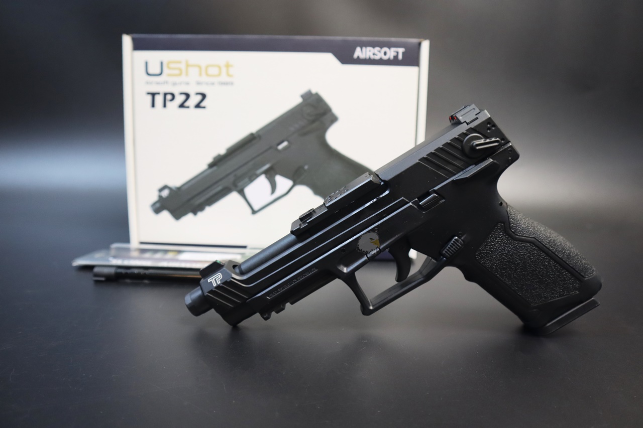 【翔準AOG】TP22 精準版 瓦斯手槍(升級精密管)TTI Airsoft 瓦斯槍 GBB TAURUSTX TX22 翔準國際生存遊戲官方 ...