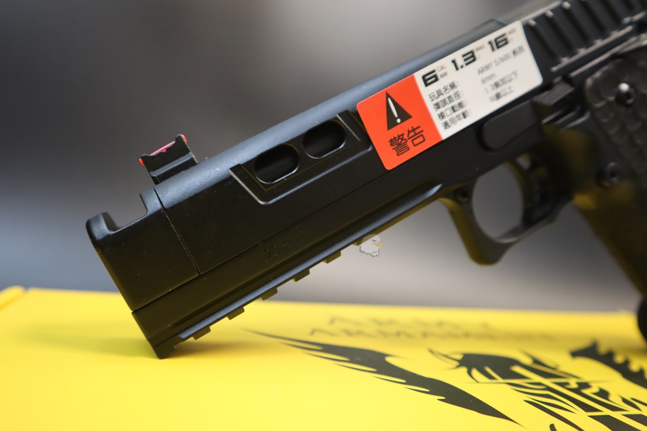 【翔準AOG】ARMY R604 BK 瓦斯短槍 GBB 手槍 DVC P STI 2011 RMR座 全金屬 瓦斯手槍 黑色 後座力手槍 翔 ...