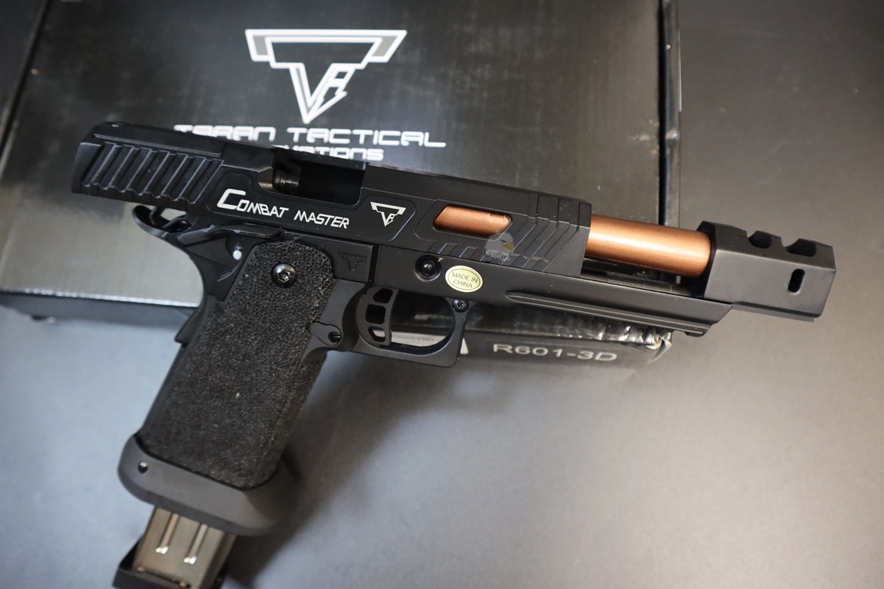 【翔準AOG】ARMY R601 3D TTI 瓦斯手槍 短槍 Combat Master Alpha 瓦斯槍 JW4 Hi-CAPA GBB ...