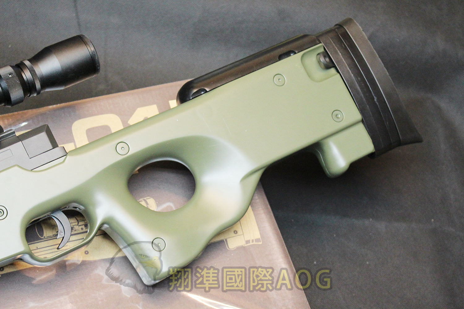 【翔準軍品AOG】WELL MB01(綠)全配(狙擊鏡+腳架) 狙擊槍 手拉 空氣槍 生存遊戲 DW-MB01AG 翔準國際生存遊戲官方網站 ...