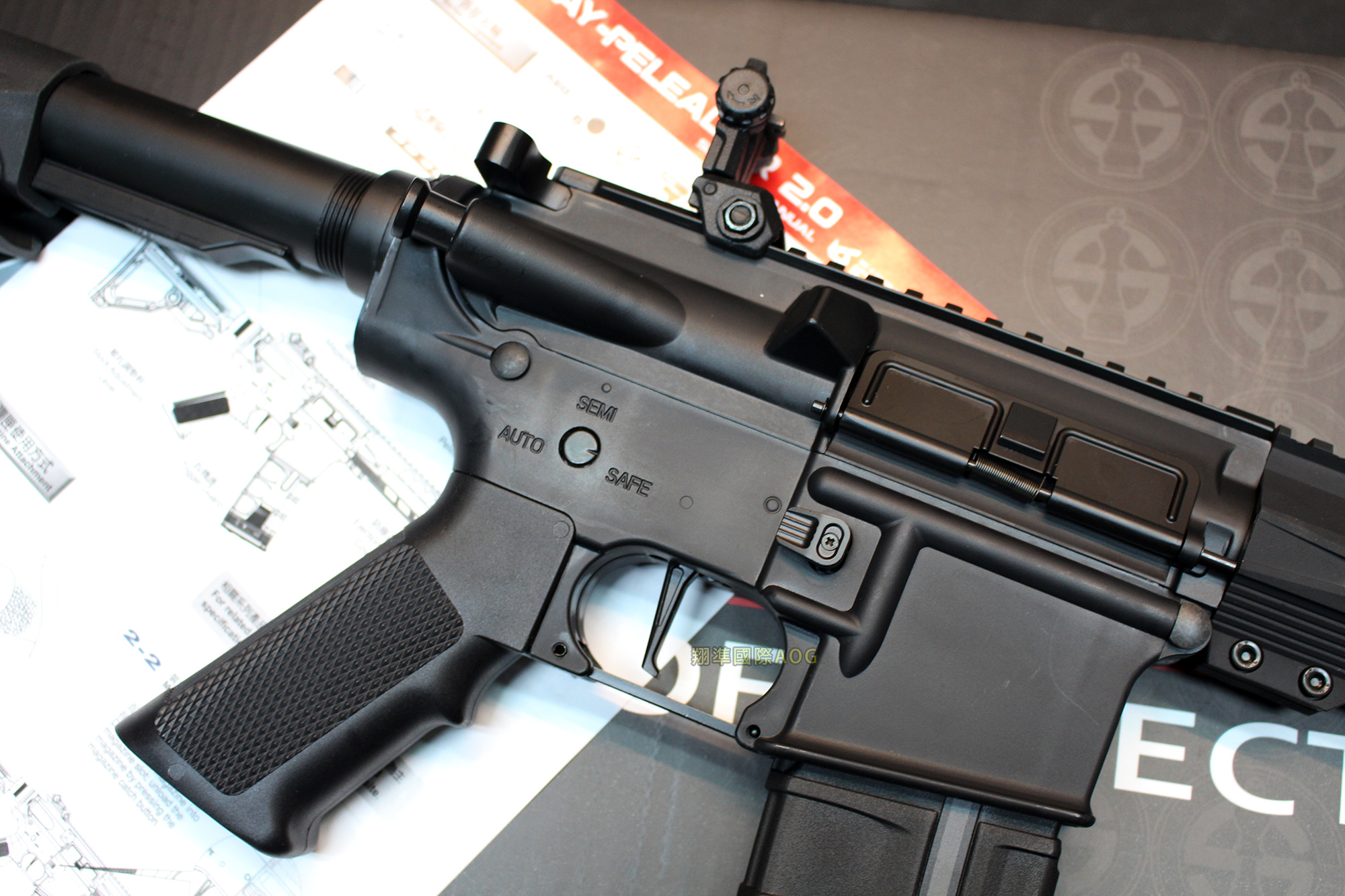 【翔準軍品AOG】RWA MG34/MG-34(黑)AEG 重型機槍 電動機槍 二戰經典傳奇 DA-RWAMG34 翔準國際生存遊戲官方網站 ...